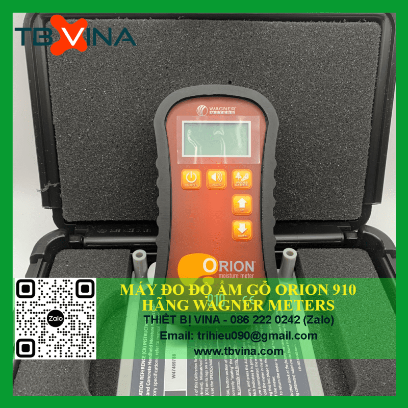 Máy đo độ ẩm gỗ Orion 910 - Thiết Bị Vina